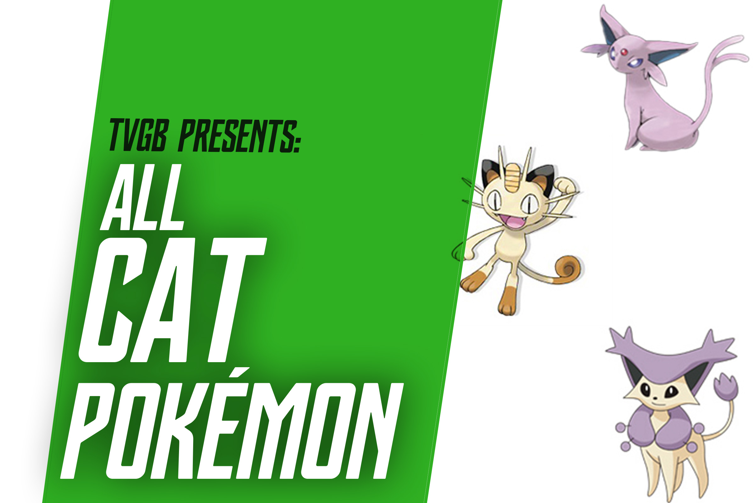 All Cat Pokémon [2025 Complete Feline List] | That VideoGame Blog